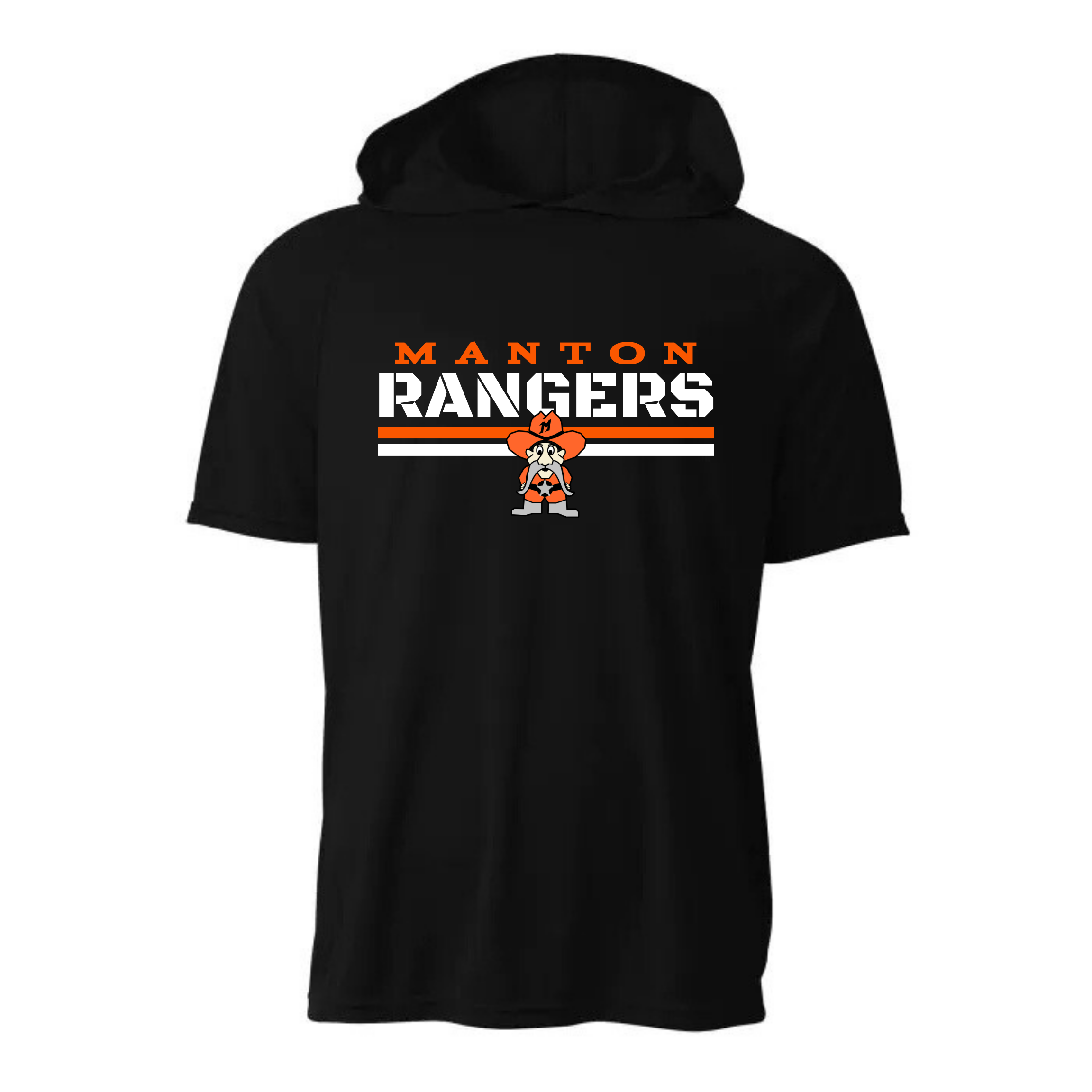 Manton Rangers Football DRI-FIT Cooling Performance Hooded T-Shirt ...