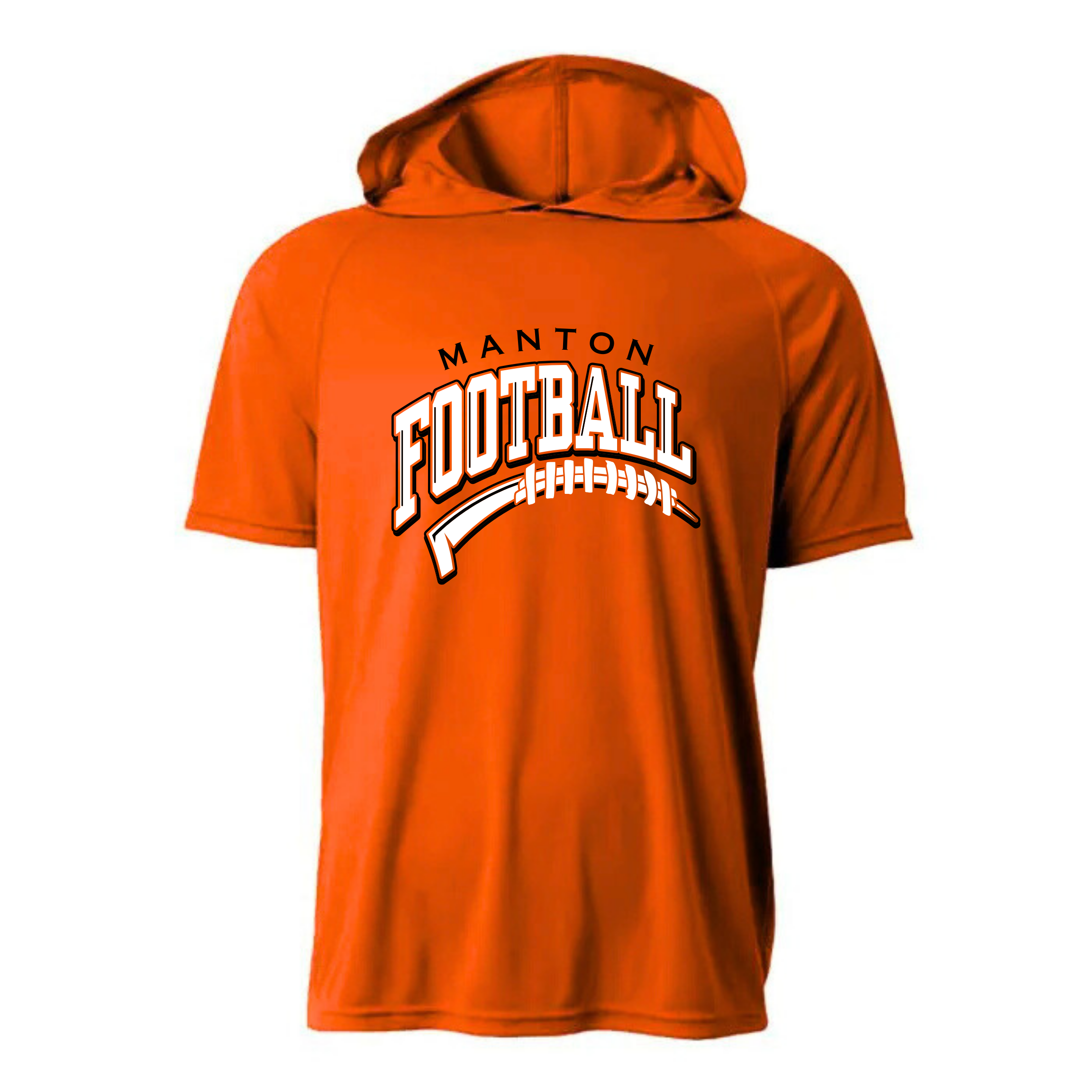 Manton Rangers Football DRI-FIT Cooling Performance Hooded T-Shirt ...