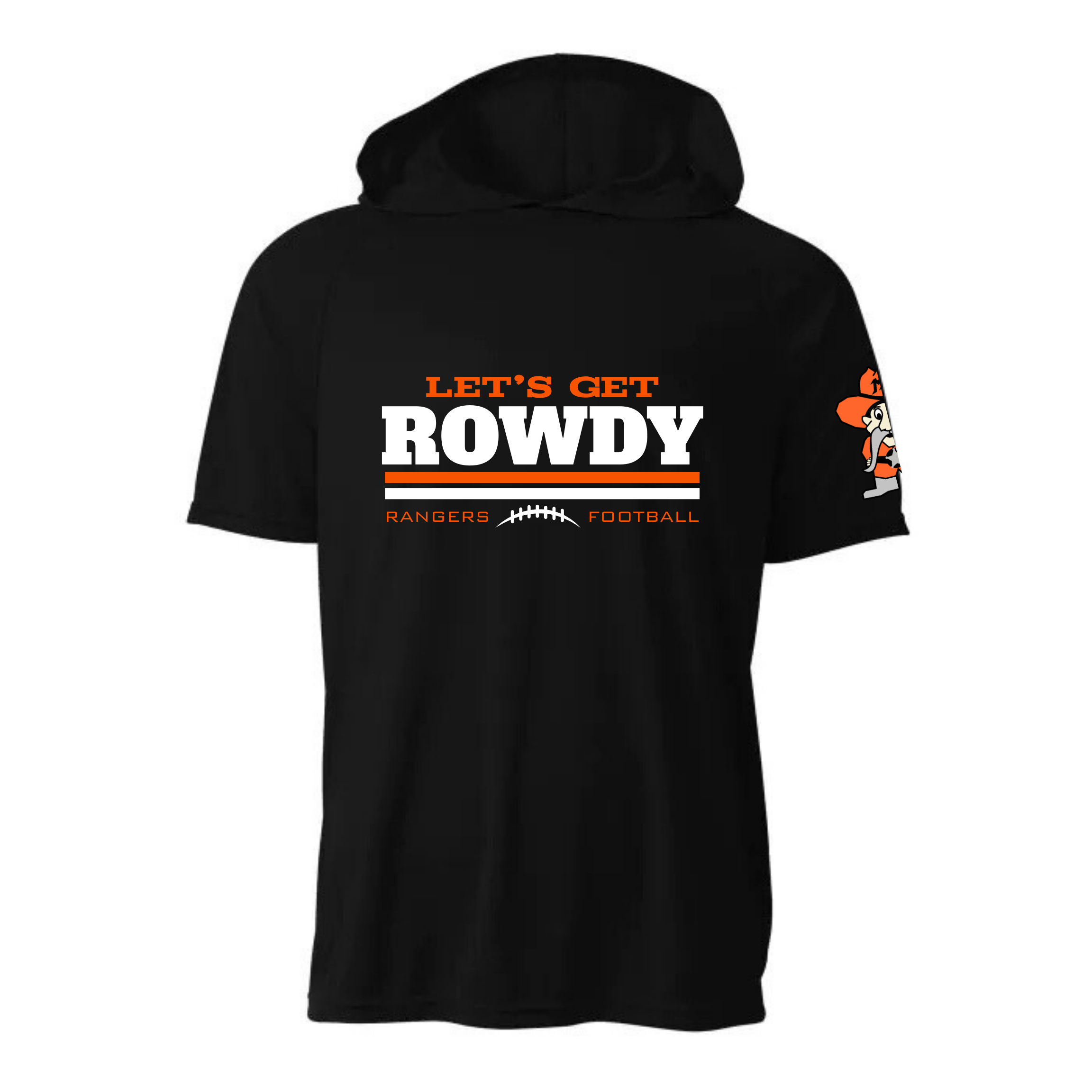 Manton Rangers Football DRI-FIT Cooling Performance Hooded T-Shirt ...